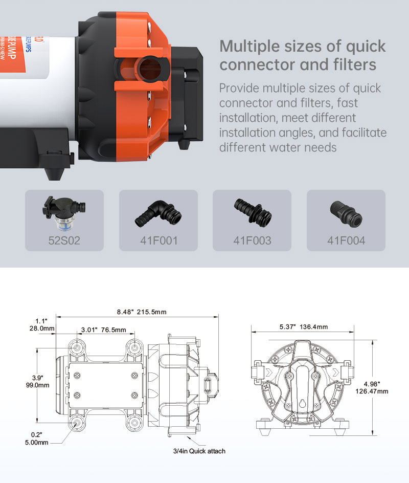 Seaflo Pump - 56A Series Variable Speed Smart Pump