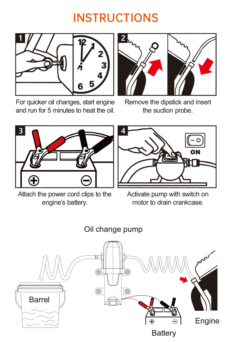 Seaflo Pump - 02 Series Oil change system